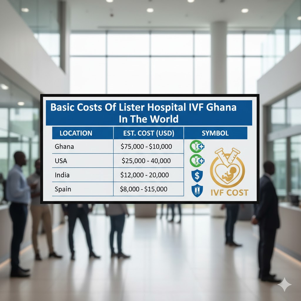 Lister Hospital IVF Ghana Cost In The World 2026