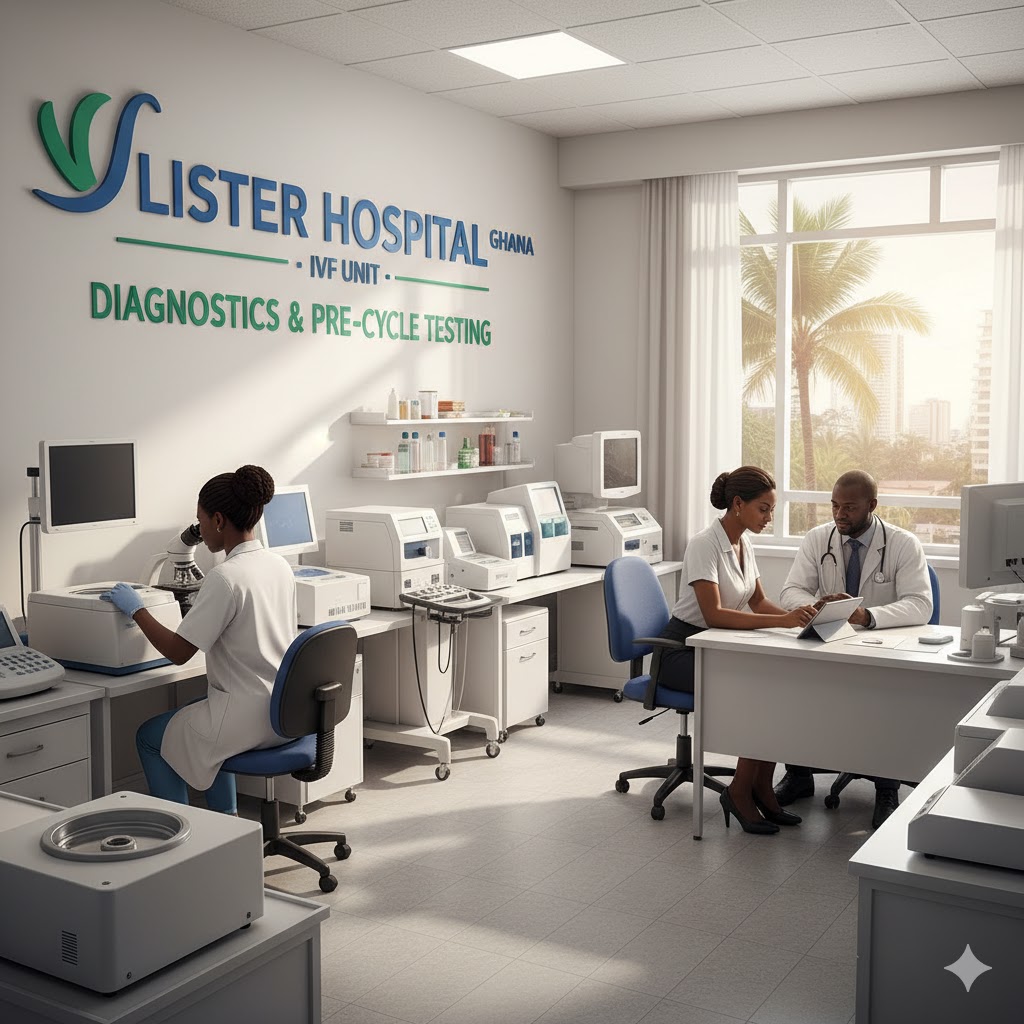 Diagnostics & Pre-Cycle Testing In Lister Hospital - World Fertility ...